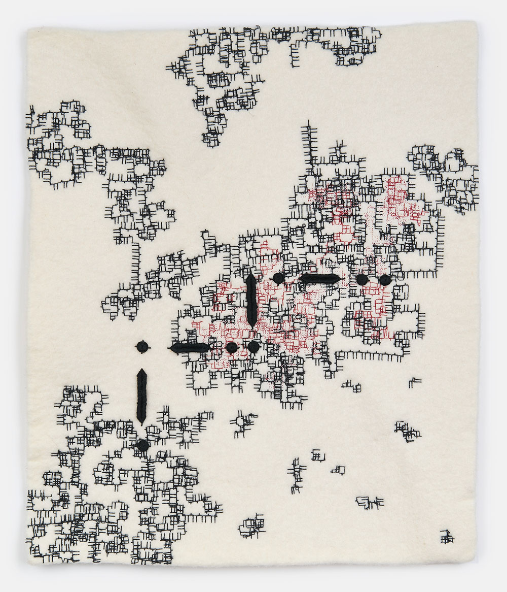 Lisa Kokin | Art made from Industrial Felt.